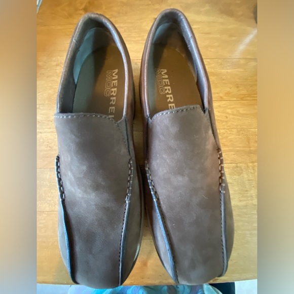 Merrell | Shoes | Merrell Primo Beam Moc Dark Taupe Womens 8 | Poshmark